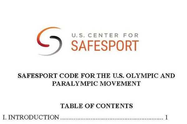The SafeSport Code is the U.S. standard for conduct in Olympic sports ...