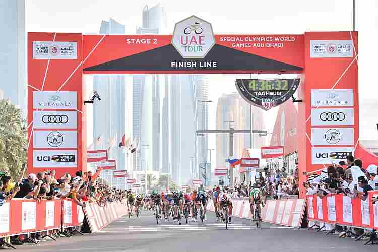 CYCLING: UCI World Tour resumes with seven-day UAE Tour - The Sports ...