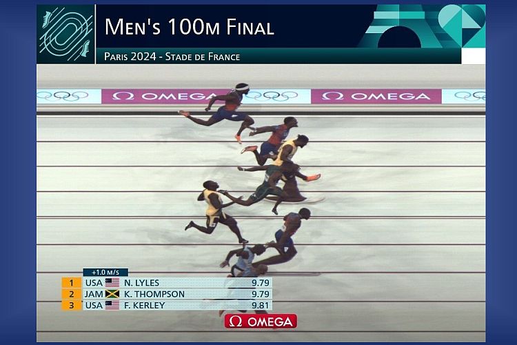 PARIS 2024 Review & Preview: Lyles’ finish gets stunning 100 m gold ...