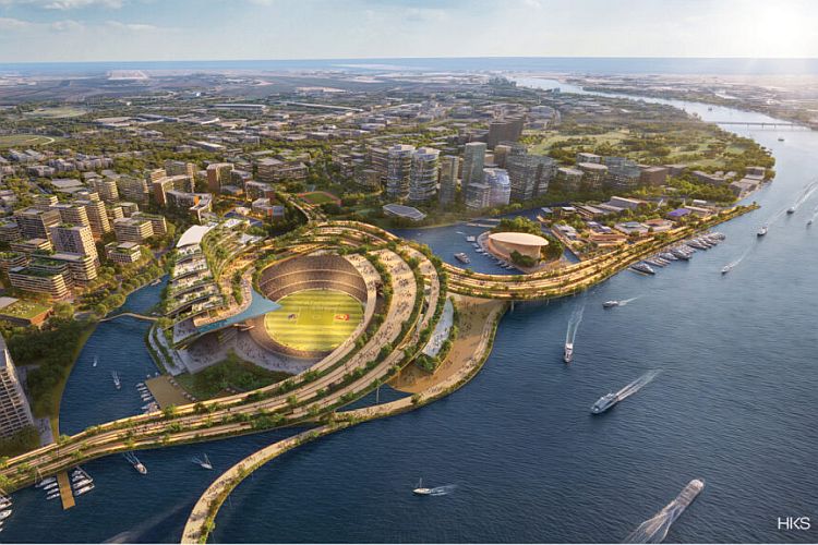 BRISBANE 2032: Design group proposes A$6 billion development, including ...