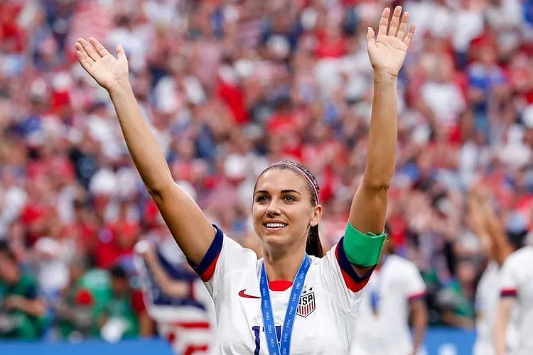 FOOTBALL: U.S. scoring star Alex Morgan announces retirement; last game ...