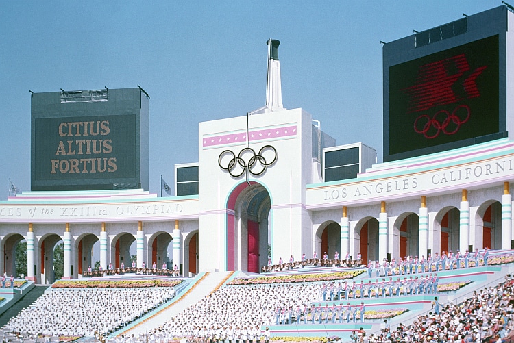 LOS ANGELES 1984: Congressional resolution introduced to honor the 1984 ...