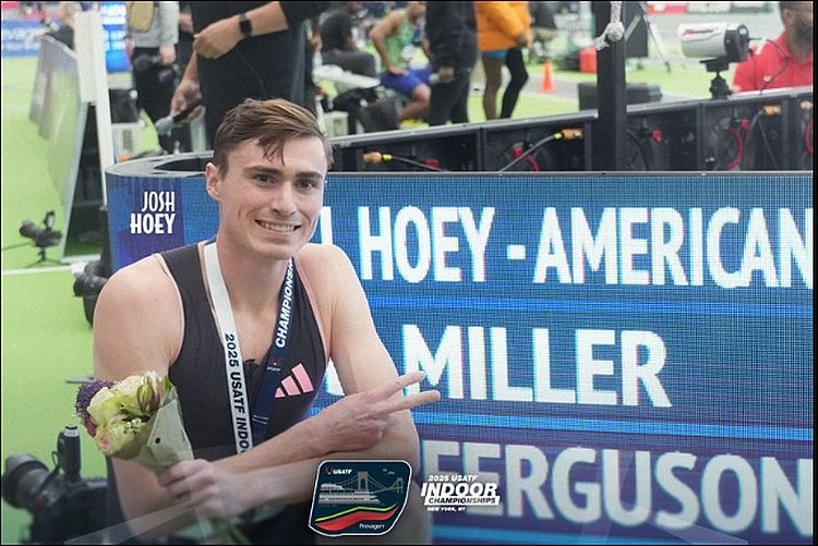 ATHLETICS: Hoey sensational with American Record 1:43.24 men’s 800 m to ...