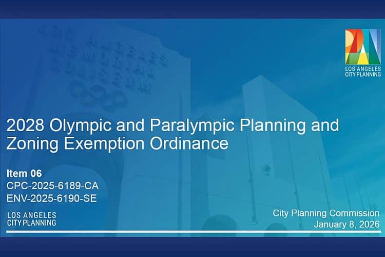 LOS ANGELES 2028: L.A. City Planning Commission advances ordinance to ...